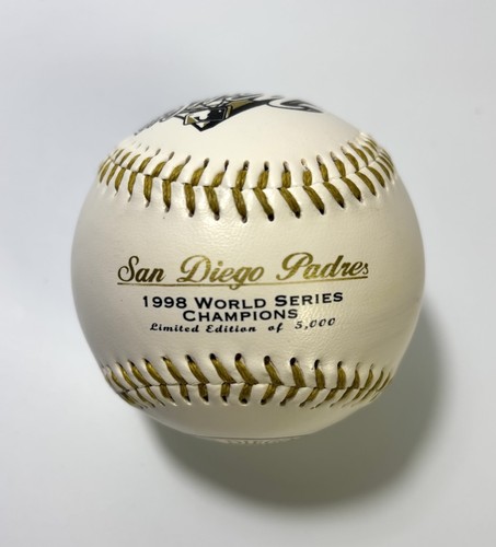 1998 San Diego PADRES World Series Champions Baseball; Phantom Ball ...