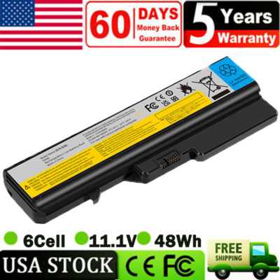 L09S6Y02 Battery For Lenovo Ideapad B470 B570 G460 G560 G570 V470 V570 ...