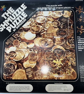 The Shmuzzle Puzzle Gold Coins Complete | eBay
