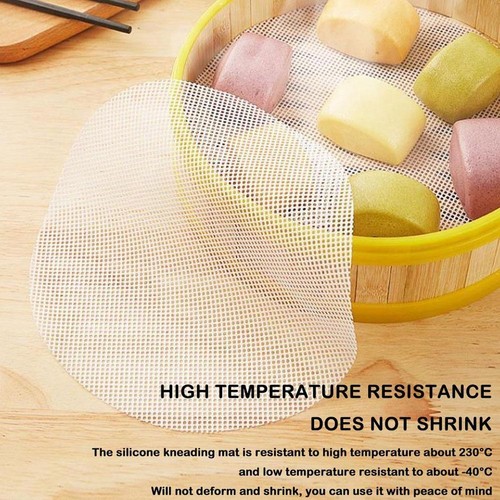 Household Kitchen Cotton Steamed Bun Pad Cloth Non-Stick Cloth Round ...