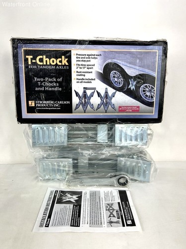 Stromberg Carlson T-Chock for Tandem Axle JBP-T217.2 2"-17" Apart - Pairs | eBay