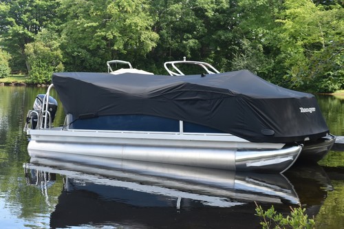 2021 OEM RANGER 220C/223C PONTOON MOORING BOAT COVER, BLACK NEW | eBay