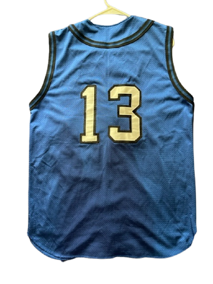 2 vintage Athletic Knit New Jersey Rays baseball team jerseys #13 M | eBay