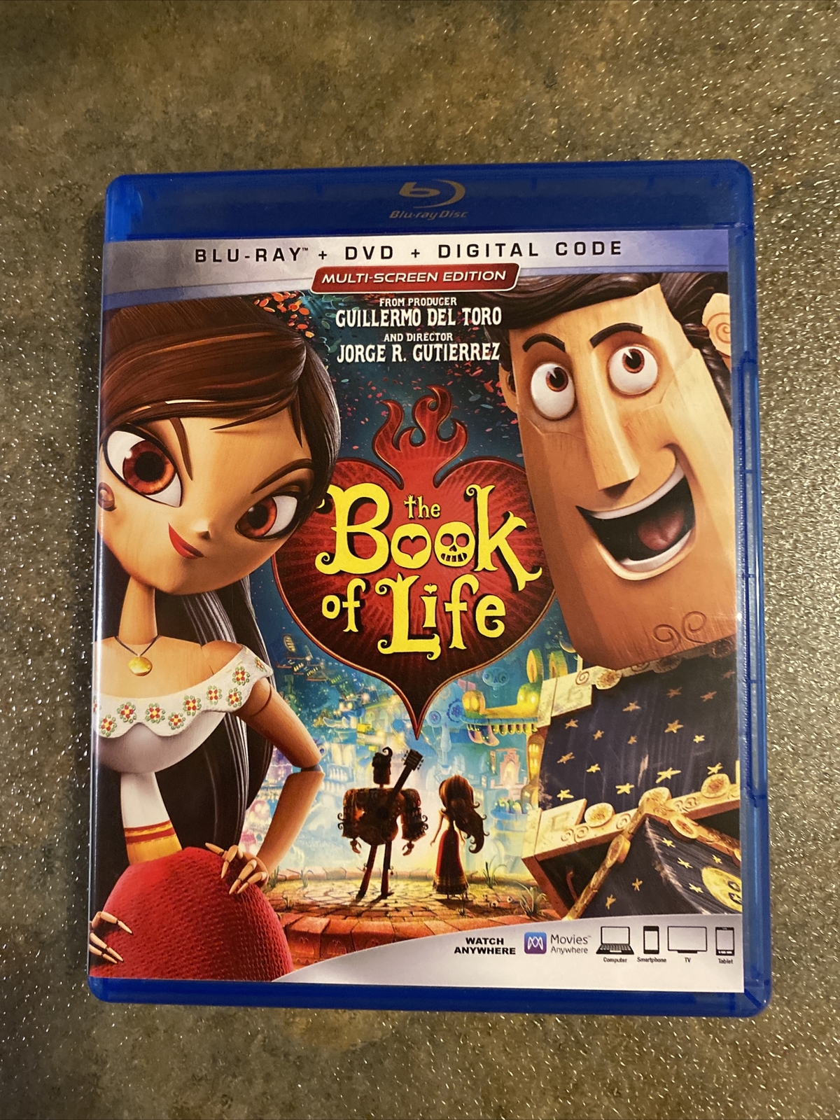 The Book of Life (Blu Ray, DVD, 2015) Christina Applegate, Ice Cube | eBay