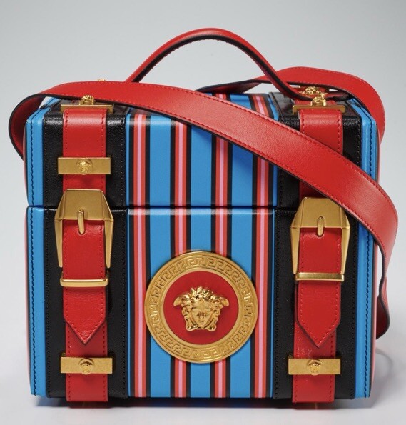 NWT Rare Authentic Versace Vintage Runway Trunk Bag P… - Gem
