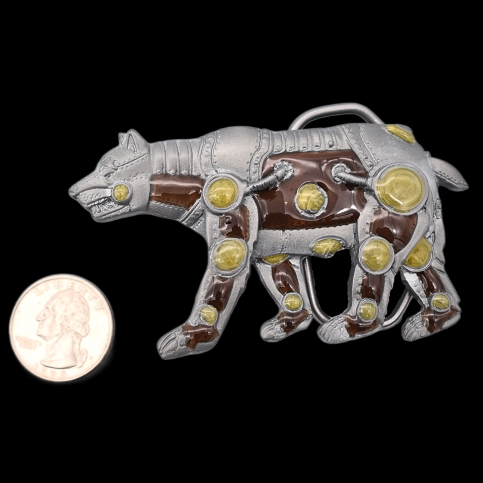 Robotic Bear Steampunk Fantasy Mechanical Sci-Fi Belt Buckle | eBay