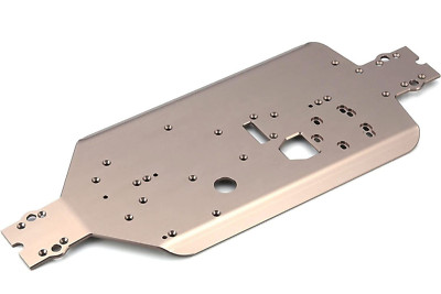 Chassis Plate Tuning 17S 1:10 GP DRT DBX DST Gun Metallic Kyosho TRW ...