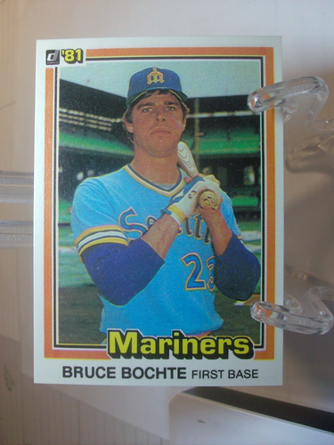 1981 Donruss Baseball Card #403 - Bruce Bochte - Seattle Mariners ...