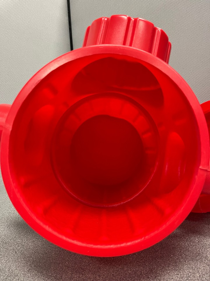 Life Sized Red Hollow Plastic Fire Hydrant 24" tall | eBay