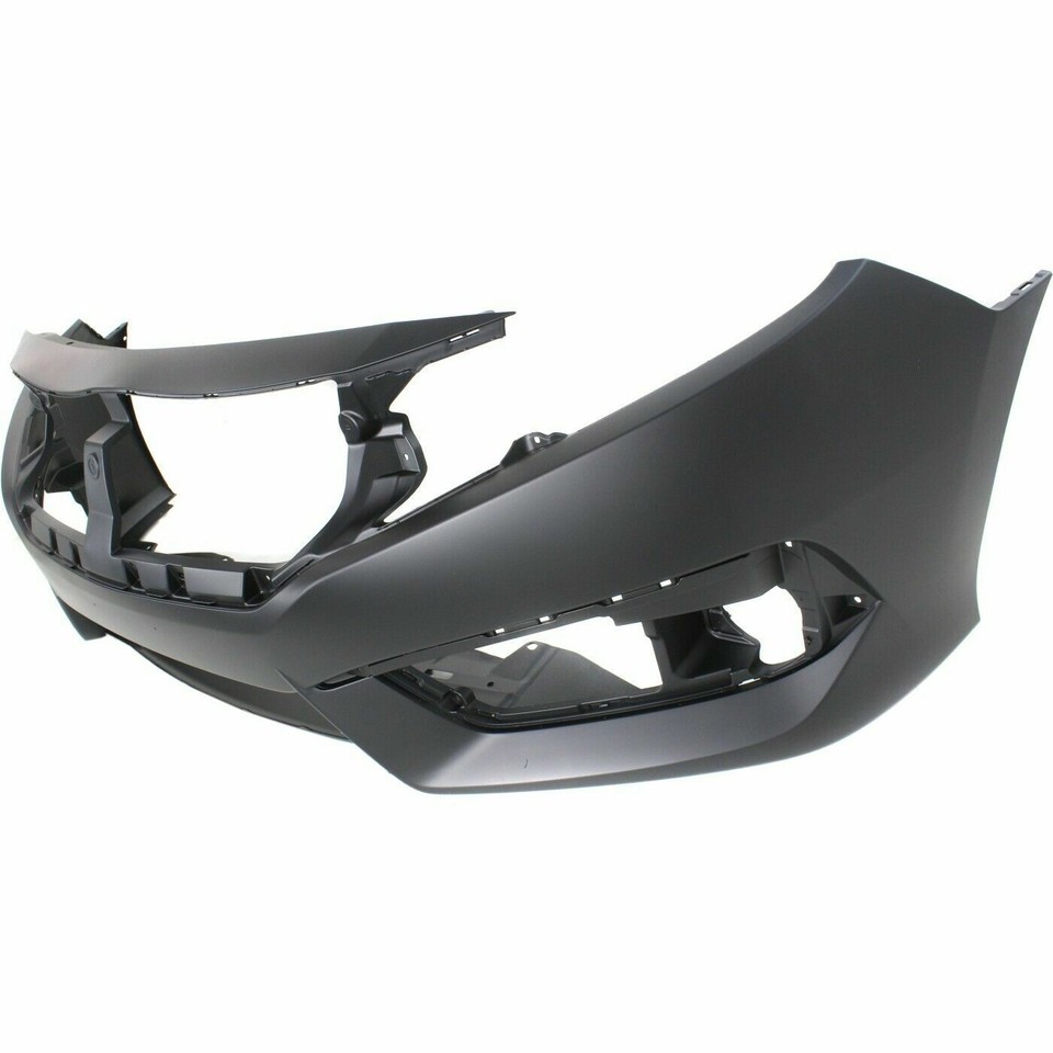 New Front Bumper Cover For 2016-2018 Honda Civic Sedan / 2016 Coupe ...