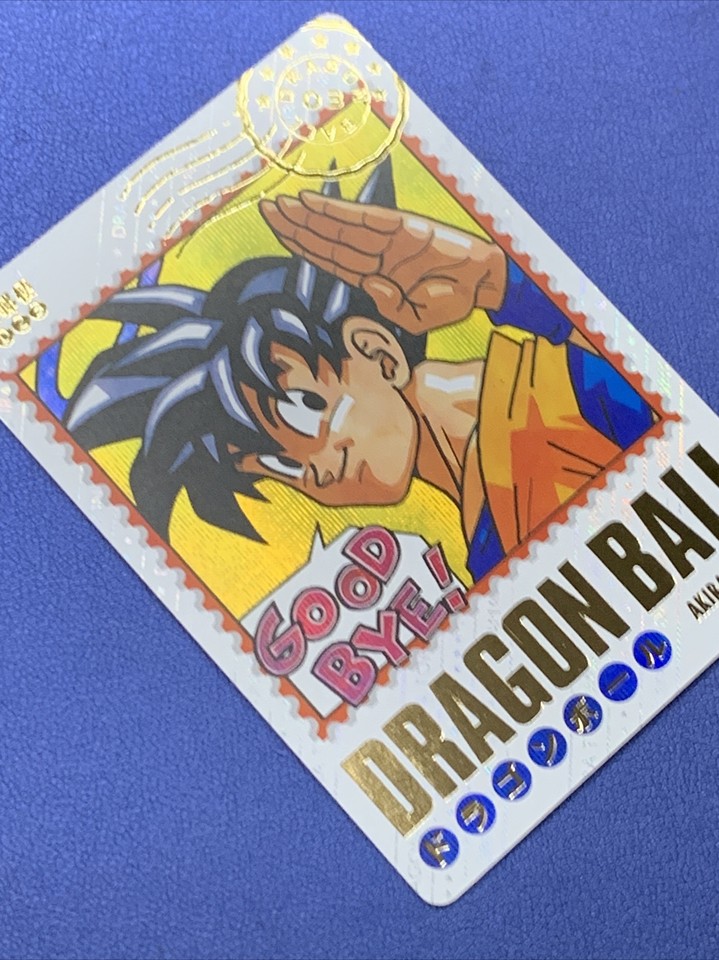 Goku Good Bye Wave Dragonball Z Postcard Style ACG Goddess Story Card ...