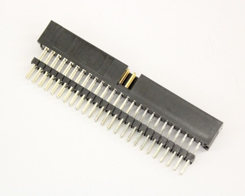 LOT OF 10 ZSS-125-03-S-D-640 Samtec Connector Header Through Hole 50 ...