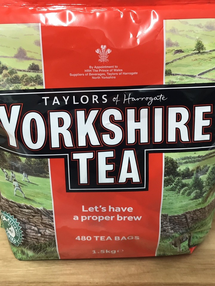 YORKSHIRE TEA BAGS x 600,S Proper Tea , Bulk Bag Long Date , Not ...