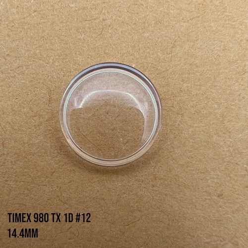 Timex Watch Crystal Plastic Fancy Domed Round Ladies 14.4mm 980 TX 1D ...