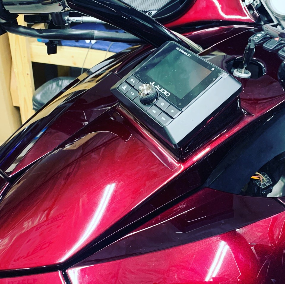 Victory Vision Audio Center Console Front | ABS | OE | Black | Unfinished