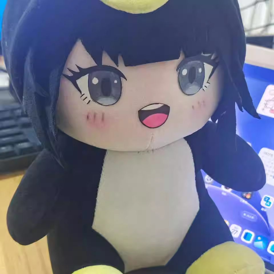 Gugu Gaga Penguin Plush Handmade 20cm Endmin Stuffed Bird Gugugaga Meme ...