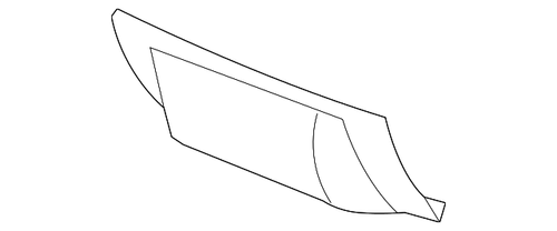 Genuine GM Primed Rear Bumper Fascia Trailer Hitch Access Hole Cover ...