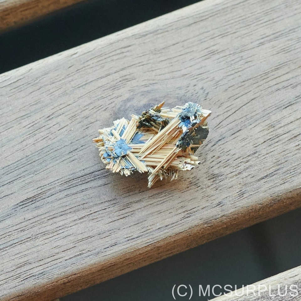 Golden Rutile Needle Crystals Epitaxic on Hematite crystal mineral ...