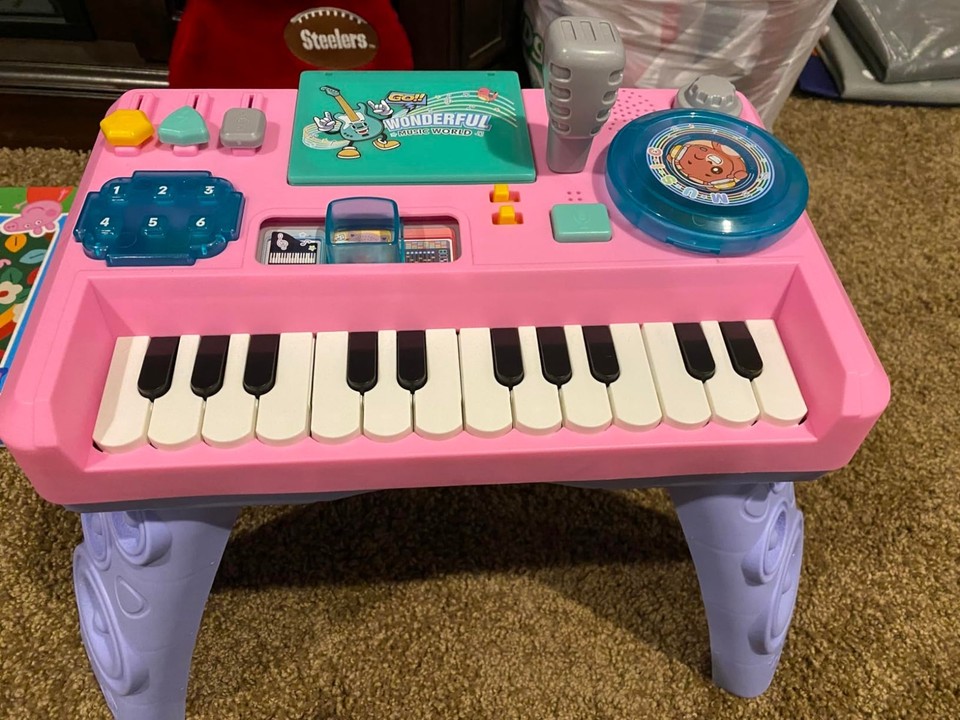 Baby DJ Laugh and Learn Baby and Toddler Toy Mix and Learn DJ Table ...
