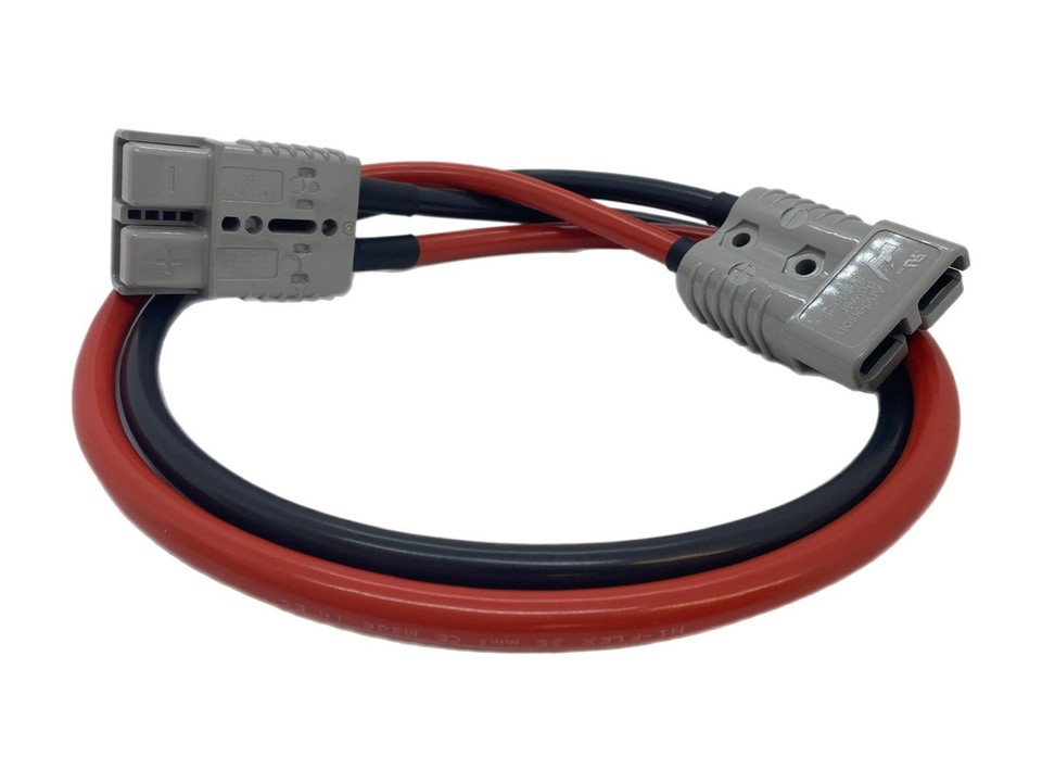 175 Amp Grey Genuine Anderson Plug Extension Lead 35mm² Flex Cable - 0. ...