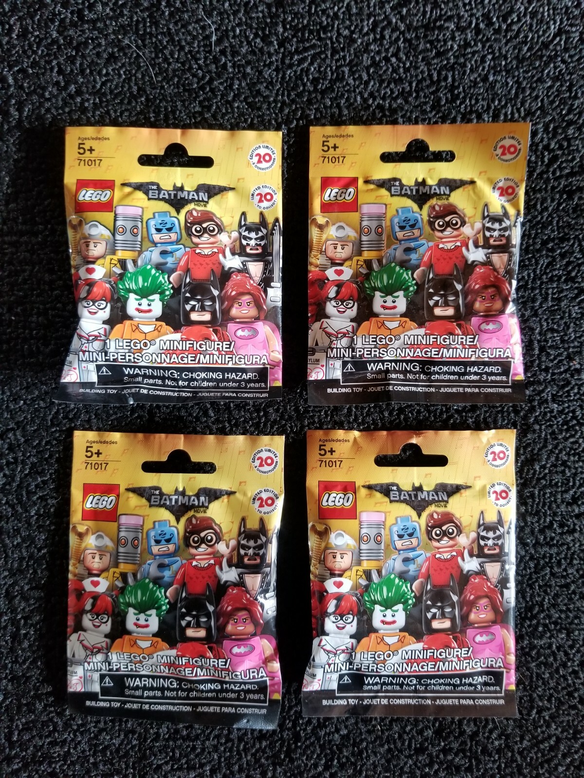 Lego batman movie minifigures series 61017 - nasvecertified