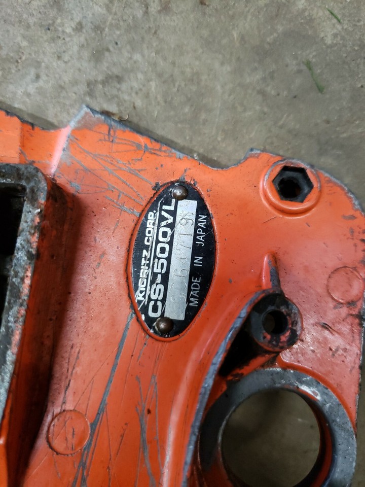 ECHO CHAINSAW CS-500VL Crankcase right side half assembly CS500vl clutch side | eBay