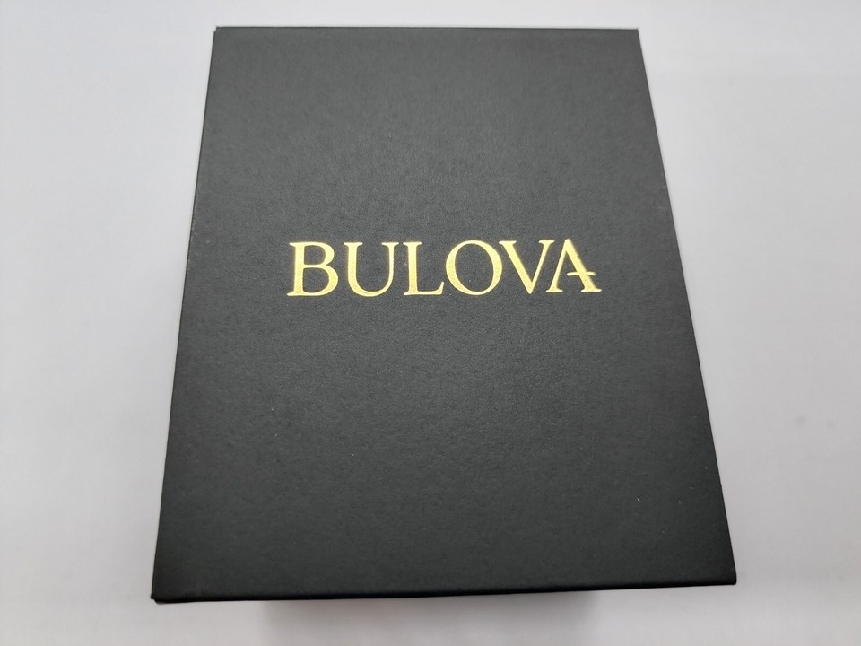 Bulova Automatic Men's Watch Gold Tone White Dial Stainless Steel Watch ...