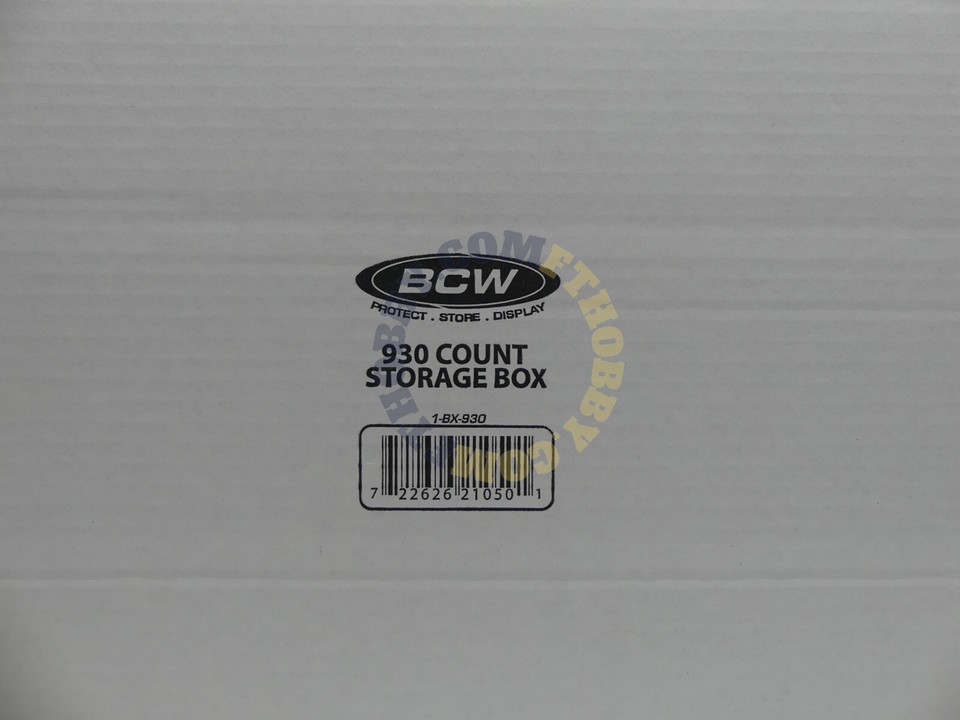 Bundle of 10 BCW 930 Ct Count Single Row Cardboard Storage Box | eBay
