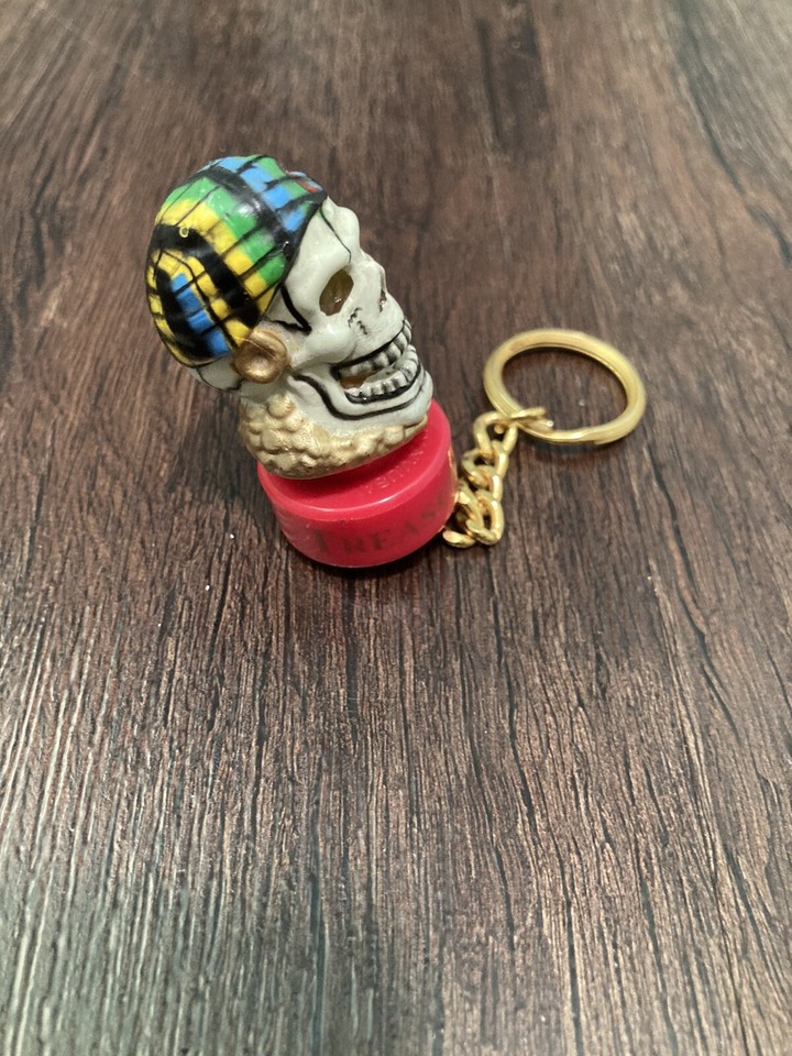 Treasure Island Souvenir Skull Head Key Chain | eBay