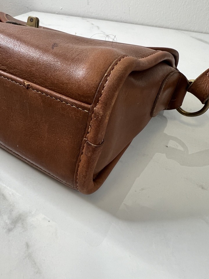 Vintage Coach Devon CrossBody British Tan Leather Shoulder Bag 9908 In ...