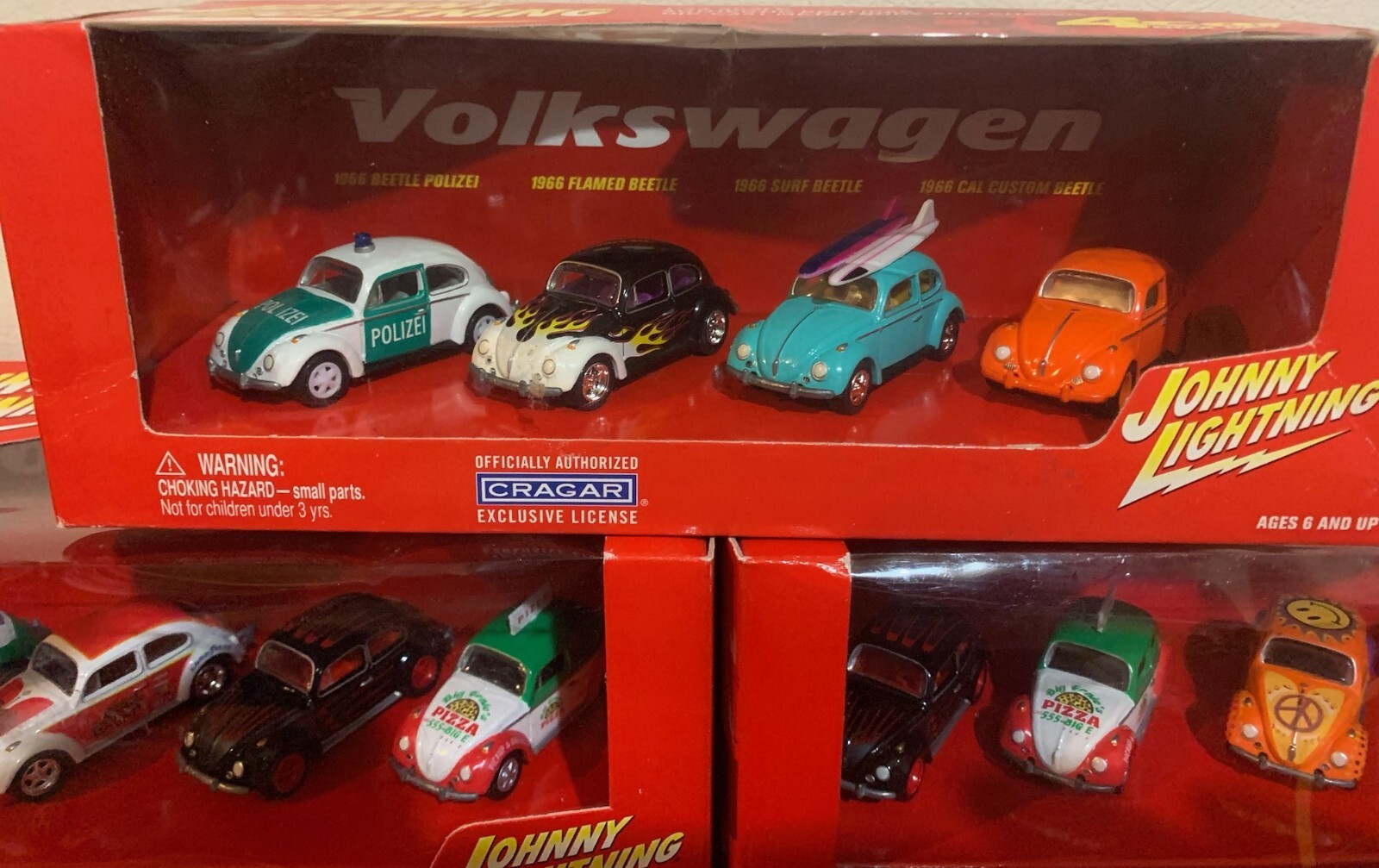 1998 JOHNNY LIGHTNING VW BUGS 4 PACK | eBay