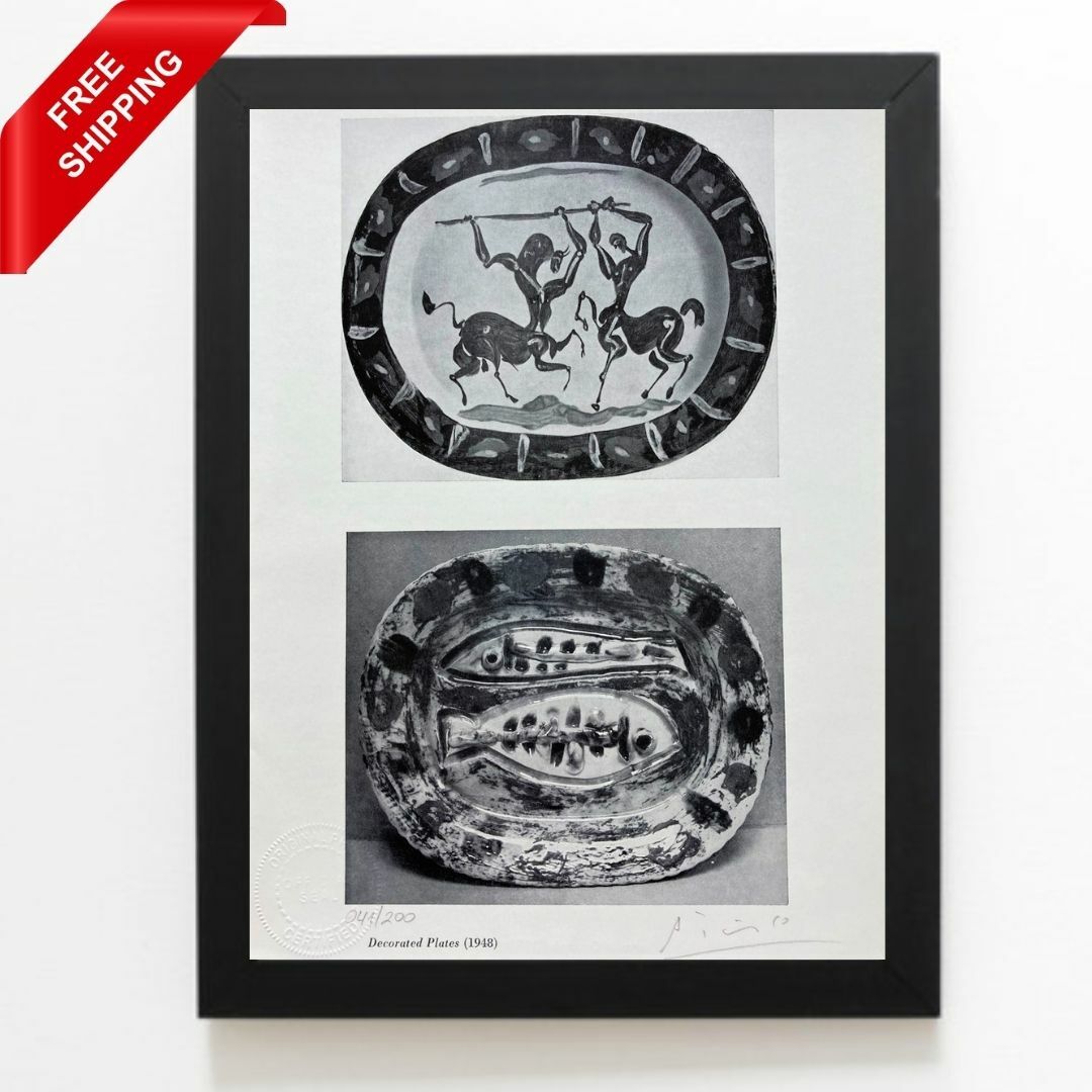 Pablo Picasso Plates for sale | Only 2 left at -75%
