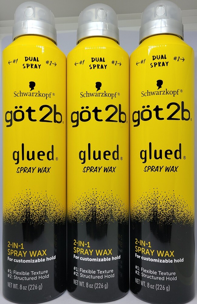 Got2b Glued 2in1 Spray Wax 8 oz ( Pack of 3 ) | eBay