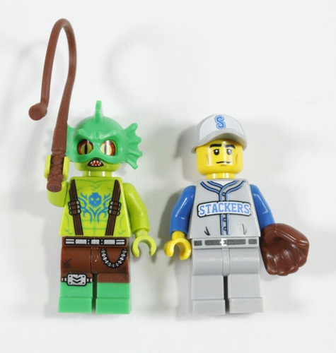 (2) Lego Minifigs Stackers 71001 and Swamp Creature 71023 | eBay