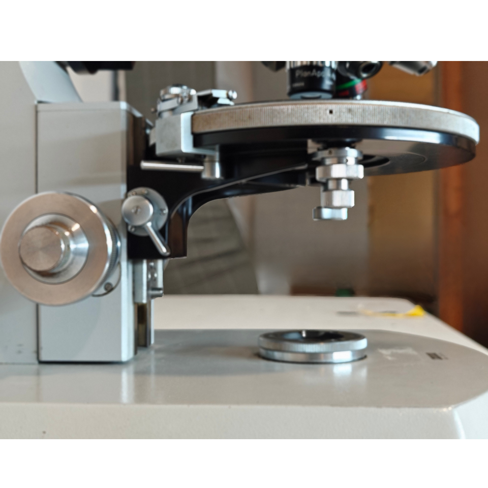 ZEISS Universal III RS Microscope w/ 4 Objectives, Trinocular Port ...