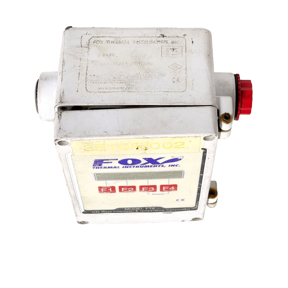 Fox Thermal Instruments Model FT2 Thermalmass Flowmeter &Temperature ...