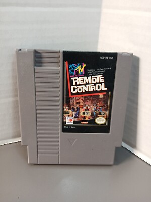 MTV Remote Control (Nintendo Entertainment System, 1990) NES | eBay