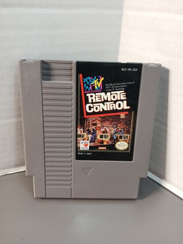 MTV Remote Control (Nintendo Entertainment System, 1990) NES | eBay