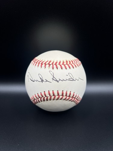 Duke Snider Signed Autographed MLB National League Baseball Brooklyn ...