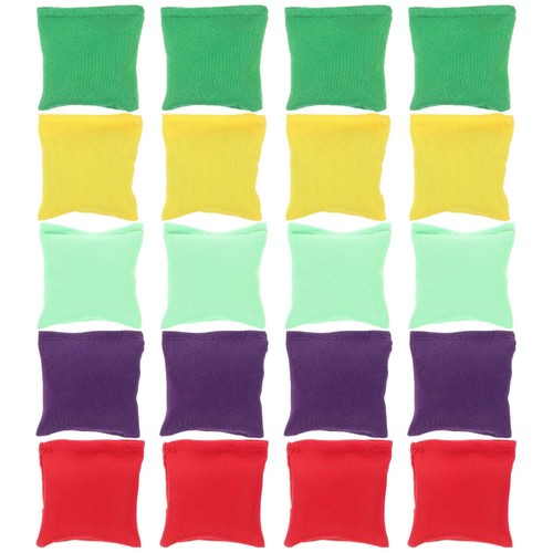20 Pcs Outdoor Bean Bag Bags for Tossing Throw Sandbags Kids Small Toddler Game | eBay