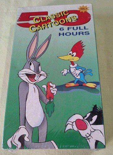 50 Classic 6 Full Hours of Color Cartoons Volume 1 New sealed Cartoons ...