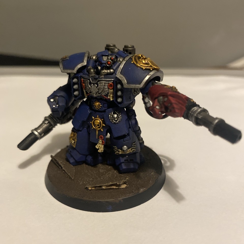Warhammer 40k, Ultramarine Centurion Devastator X3 Painted Models ...
