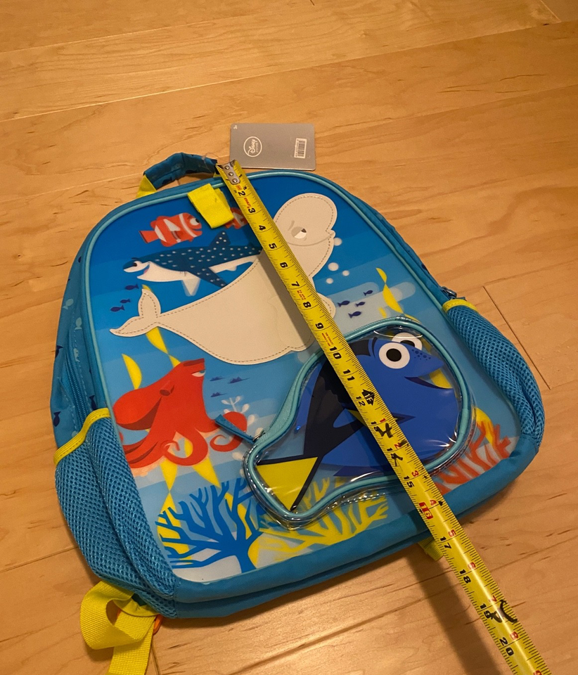 Finding Nemo Dory School Backpack Bookbag, Disney Store Pixar 2016 ...