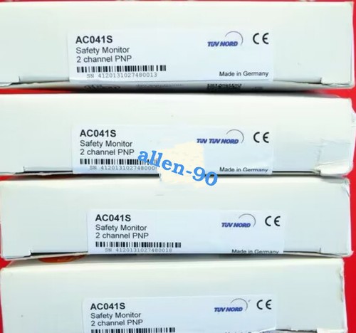 IFM AC041S Safety Monitor 2 Channel PNP Fast shipping via DHL or FedEx ...