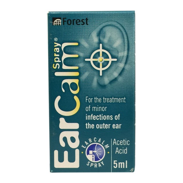 Earcalm Spray 5ml for Minor Ear Infections for sale online | eBay