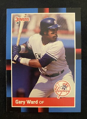 1988 Donruss Gary Ward New York Yankees #251 | eBay