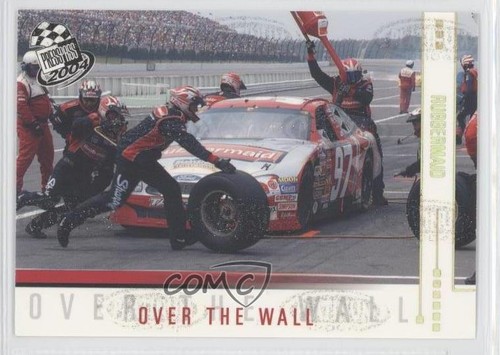 2004 Press Pass - Over The Wall Platinum #P75 Kurt Busch, Doug Newell ...