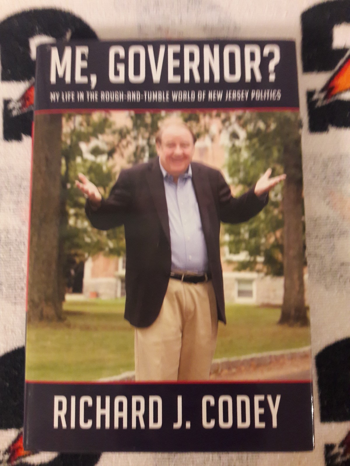 Me, Governor? by Richard Codey HAND SIGNED Dedicated Hardcover Book ...