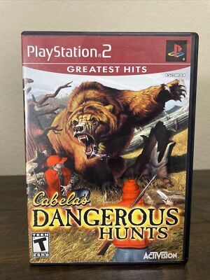Cabela's Dangerous Hunts Sony PlayStation 2 2003 PS2 Complete Tested ...