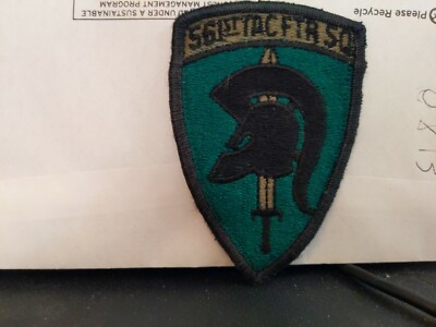 USAF 561st TACTICAL FIGHTER SQUADRON PATCH F-4 4 X 2 3/4 INCH 'WILD ...